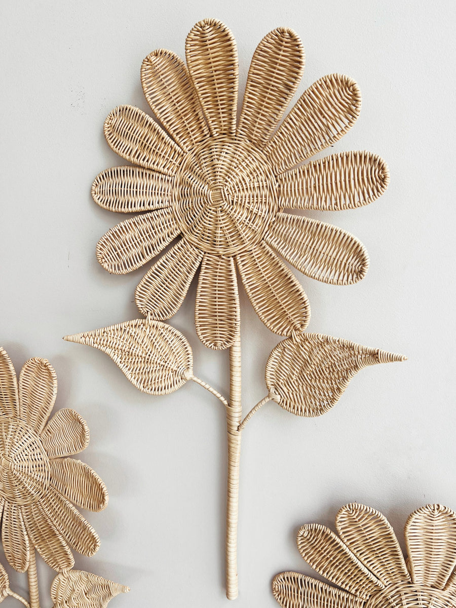 Sunflower rattan flower – Terracotta-shop
